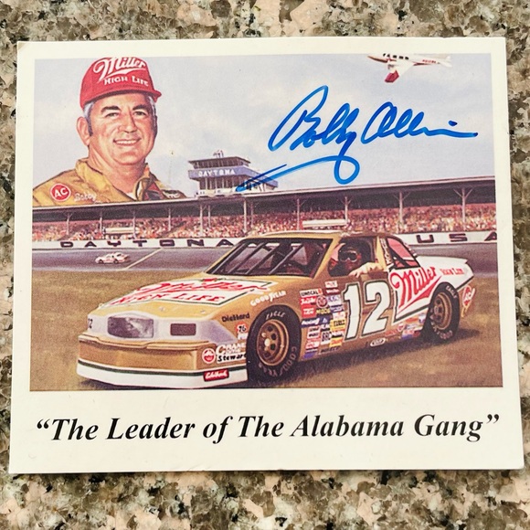 Bobby Allison | Other | Nascar Legend Bobby Allison Autographed Photo ...